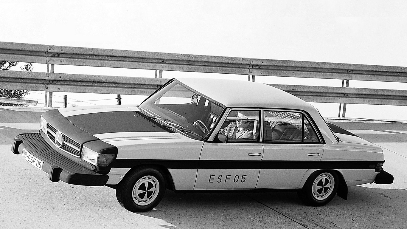 The history of the ESF models at Mercedes-Benz: Milestones in safety ...