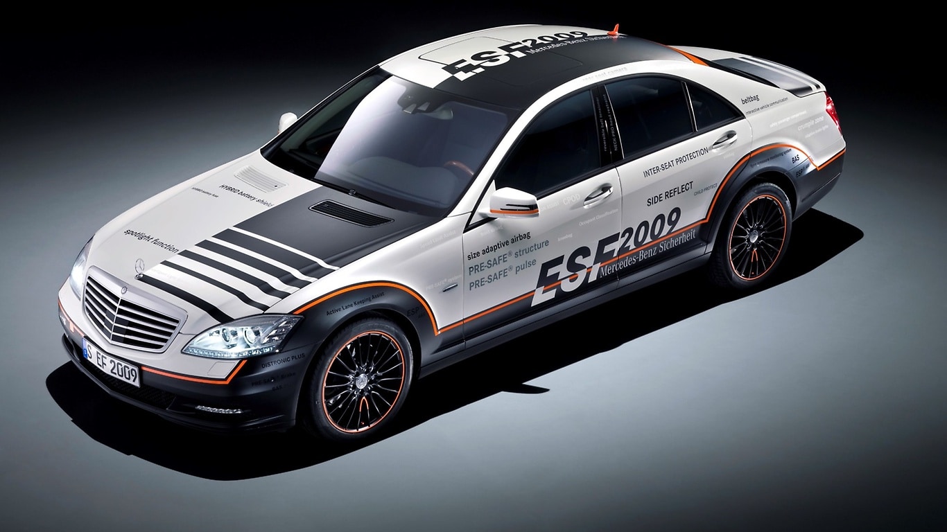 The history of the ESF models at Mercedes-Benz: Milestones in safety ...