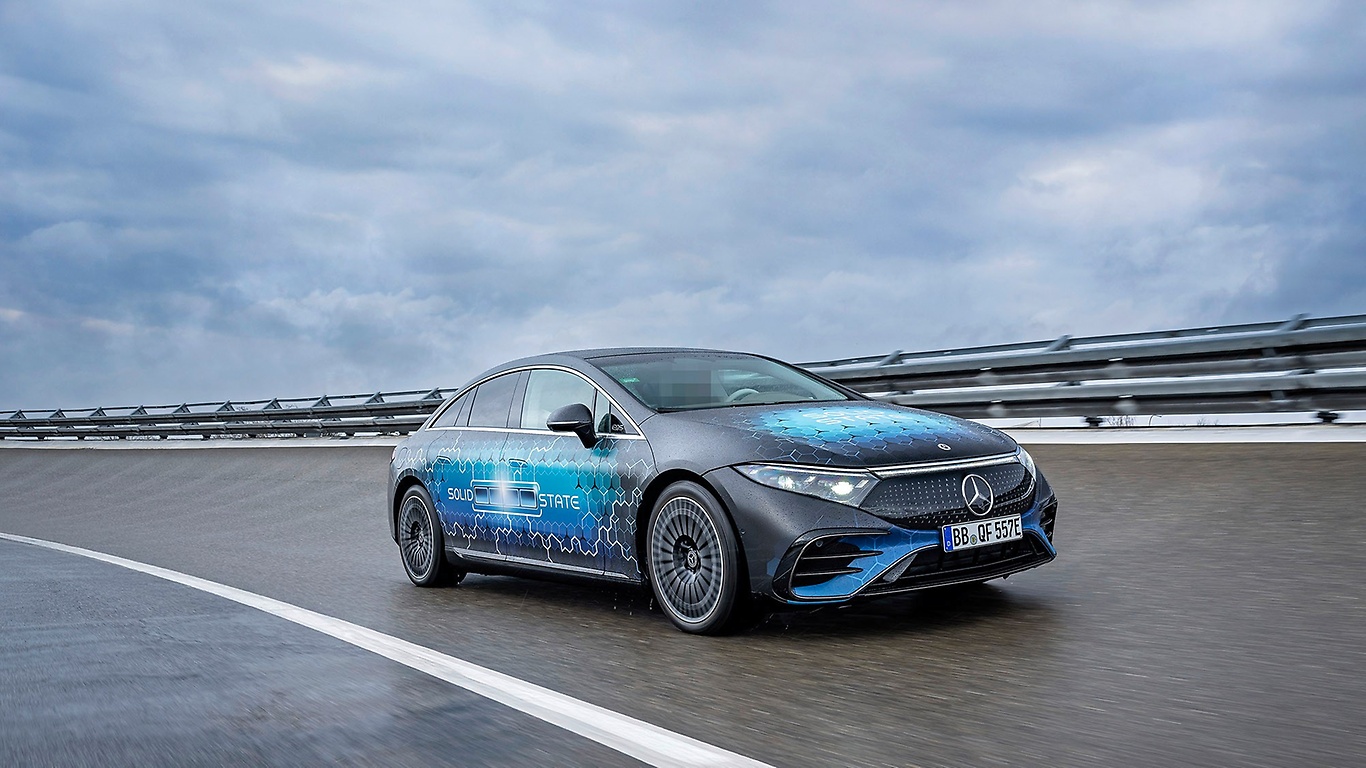 Solid-state battery road tests begin | Mercedes-Benz Group ...