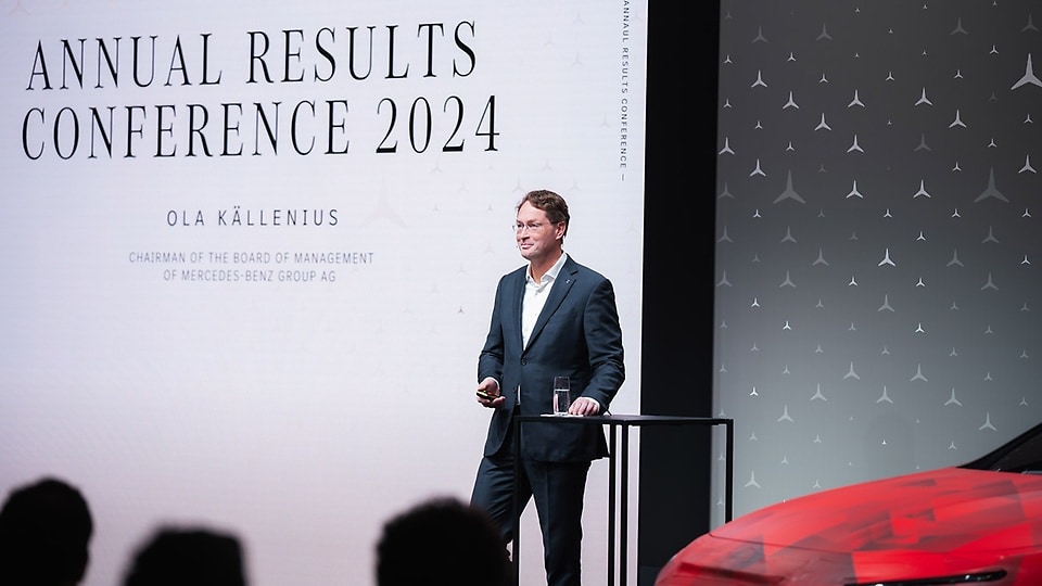 Ergebnisse Geschäftsjahr 2024 Mercedes-Benz Group | Mercedes-Benz Group ...