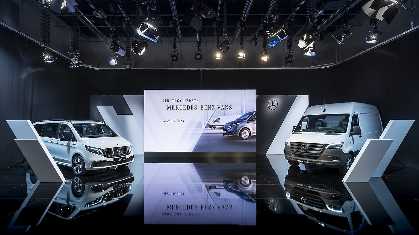 Mercedes Benz Vans Sets The Course For A Fully Electric Future Mercedes Benz Group