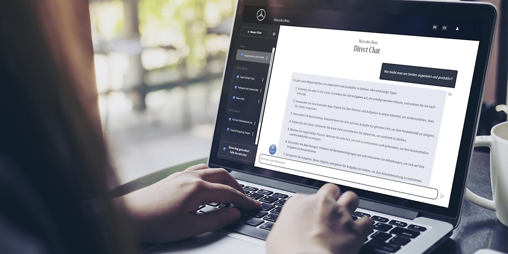 Mercedes-Benz Direct Chat | Mercedes-Benz Group > Innovations ...