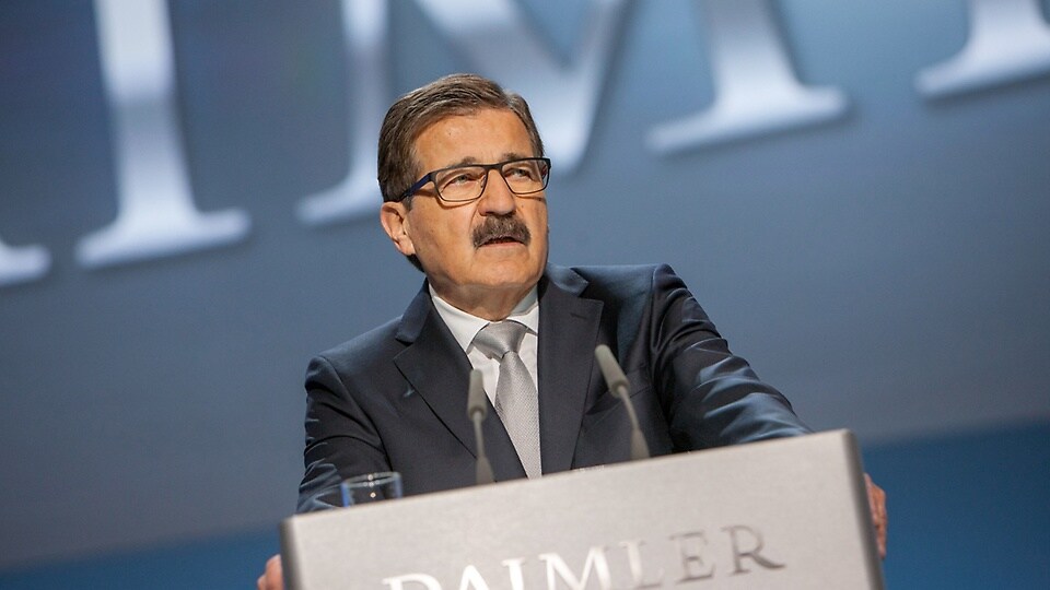 Honorary Chairman of the Supervisory Board of Daimler AG | Mercedes ...