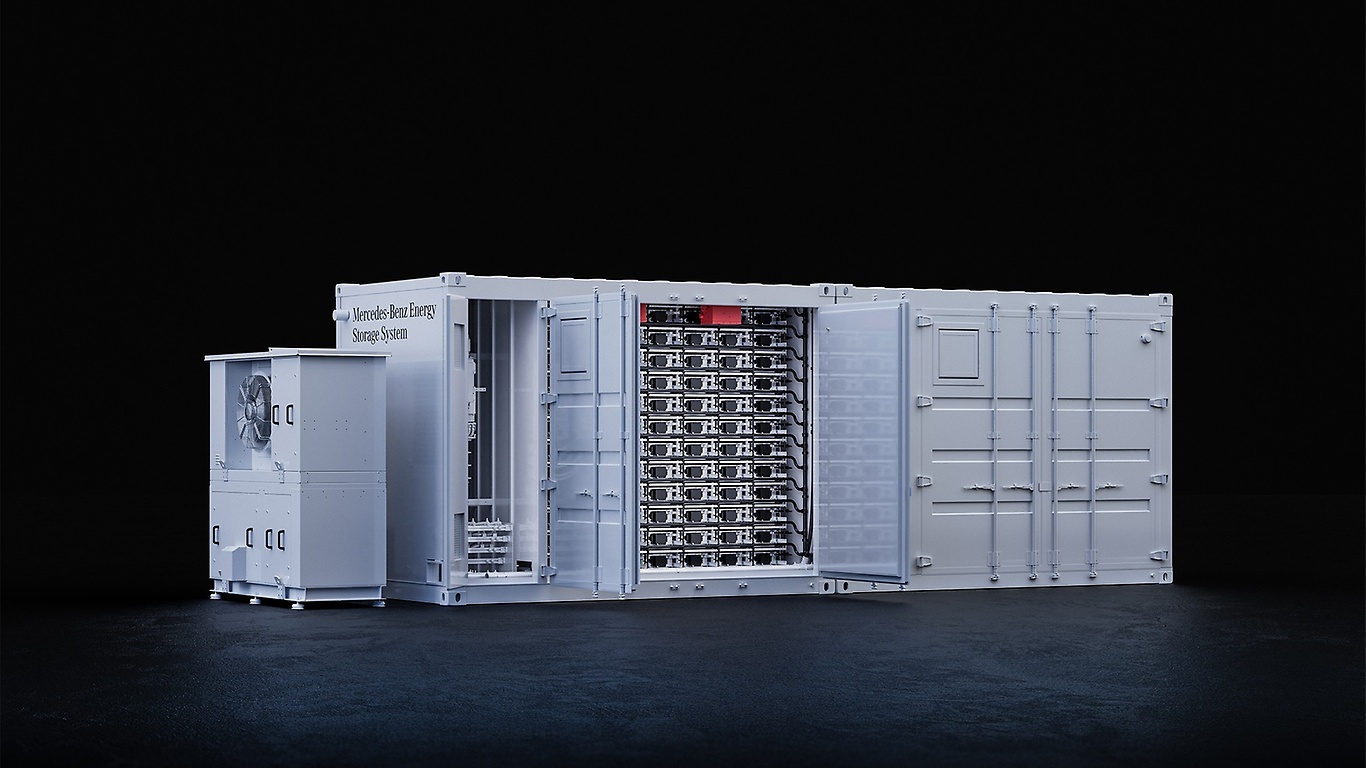Energy storage systems for commerce and industry | Mercedes-Benz Group > Company > Mercedes-Benz ...
