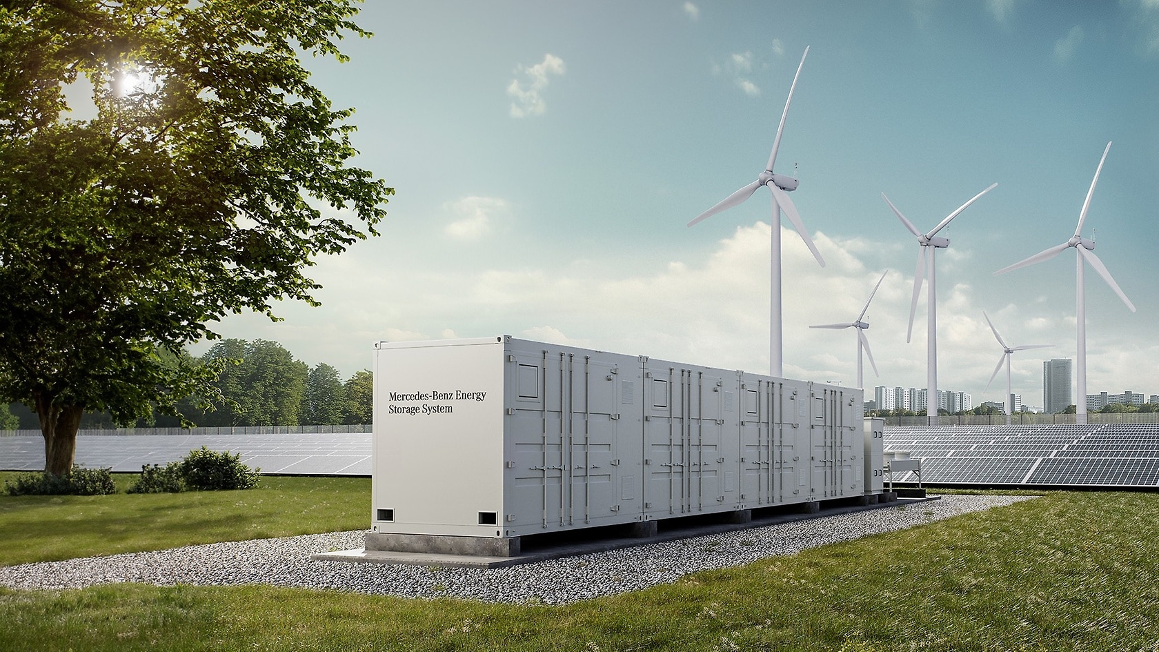 Energy storage systems for commerce and industry | Mercedes-Benz Group ...