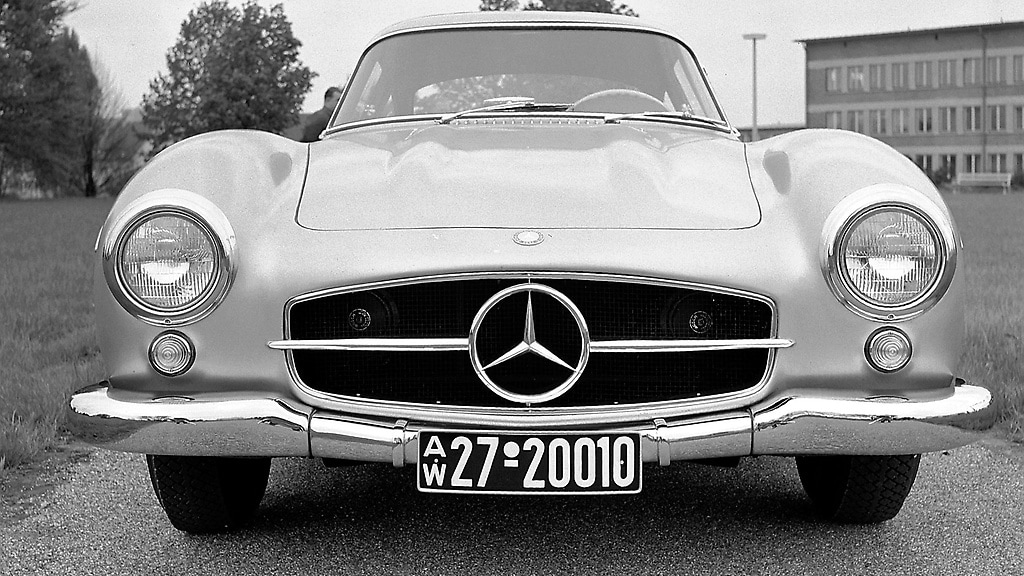 The evolution of the radiator grille. | Mercedes-Benz Group > Company ...