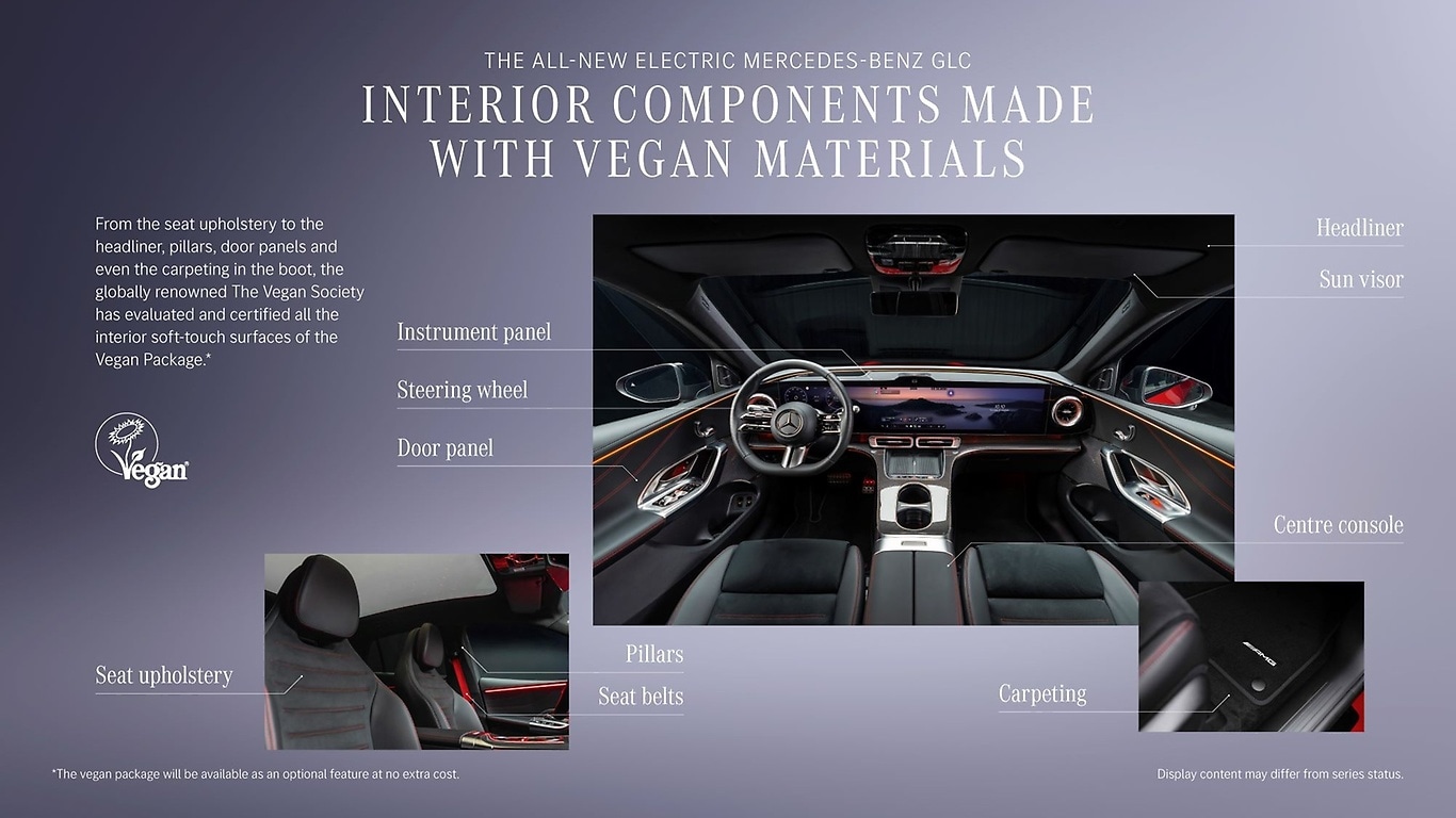 World's first car with vegan certified interior | Mercedes-Benz Group ...